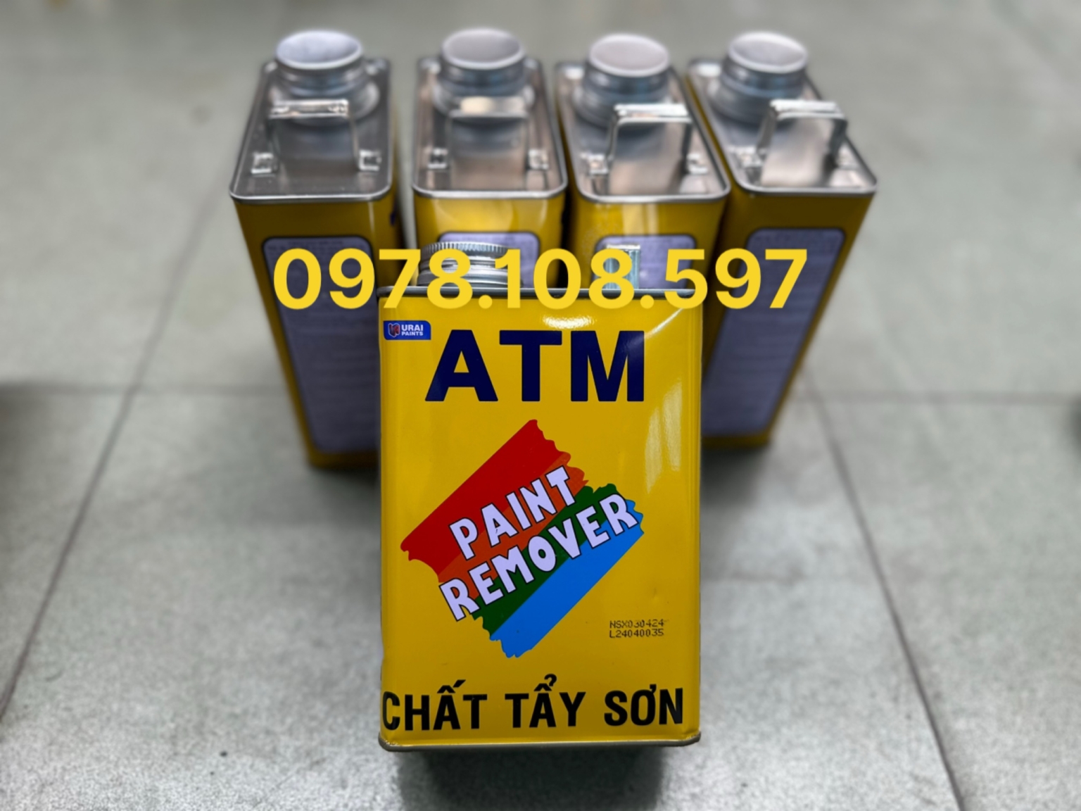 Hóa Chất Tẩy Sơn ATM 875ml Paint Remover